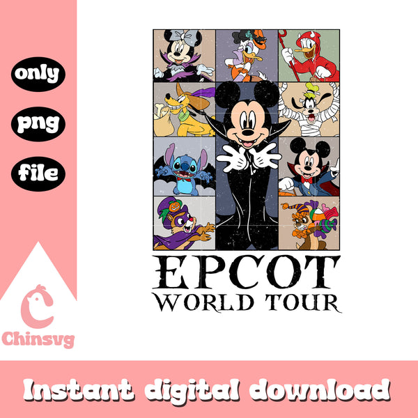 Epcot world tour mickey mouse design png, mickey character png – Chinsvg