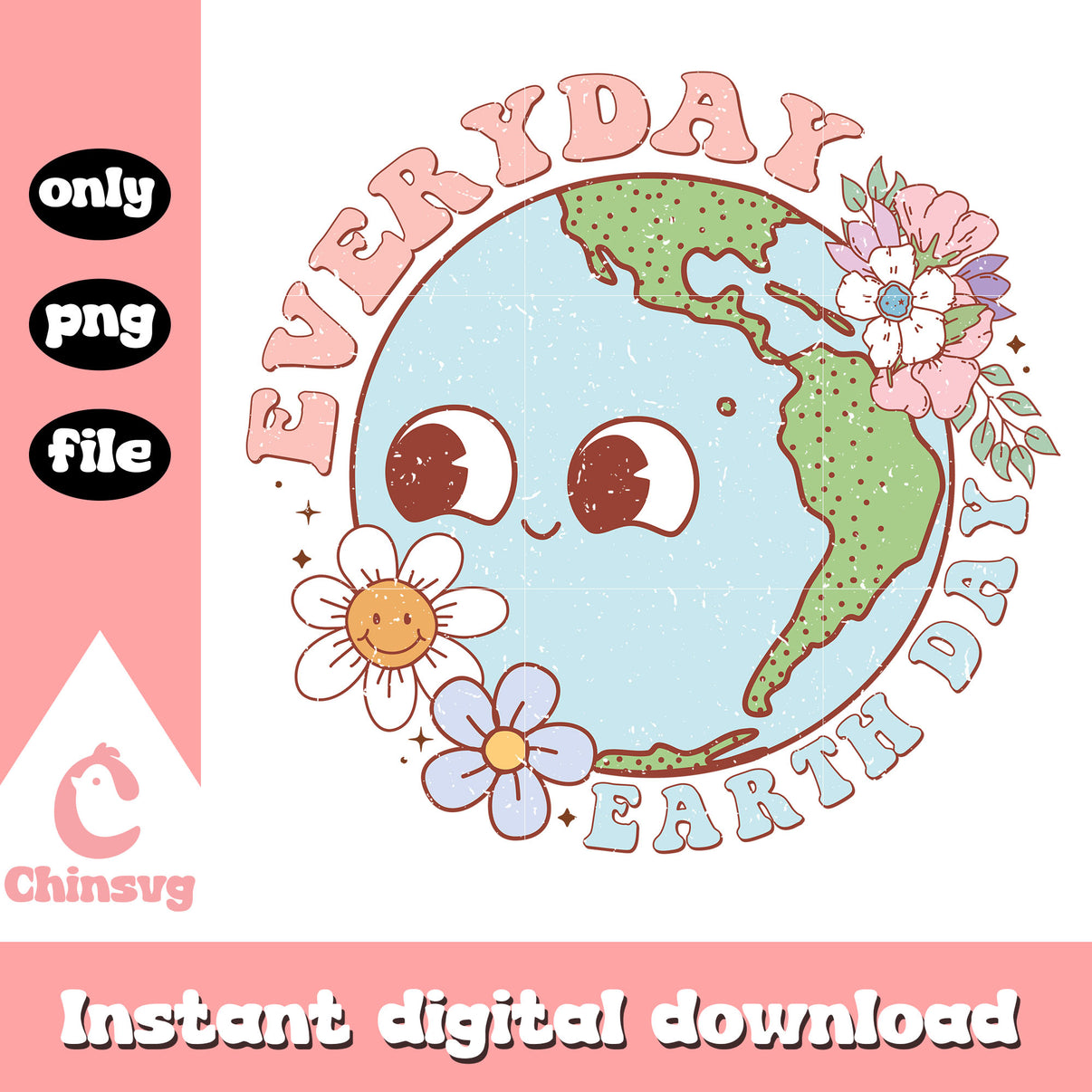 Everyday earth day flower png, earth day quotes png, flowers png – Chinsvg