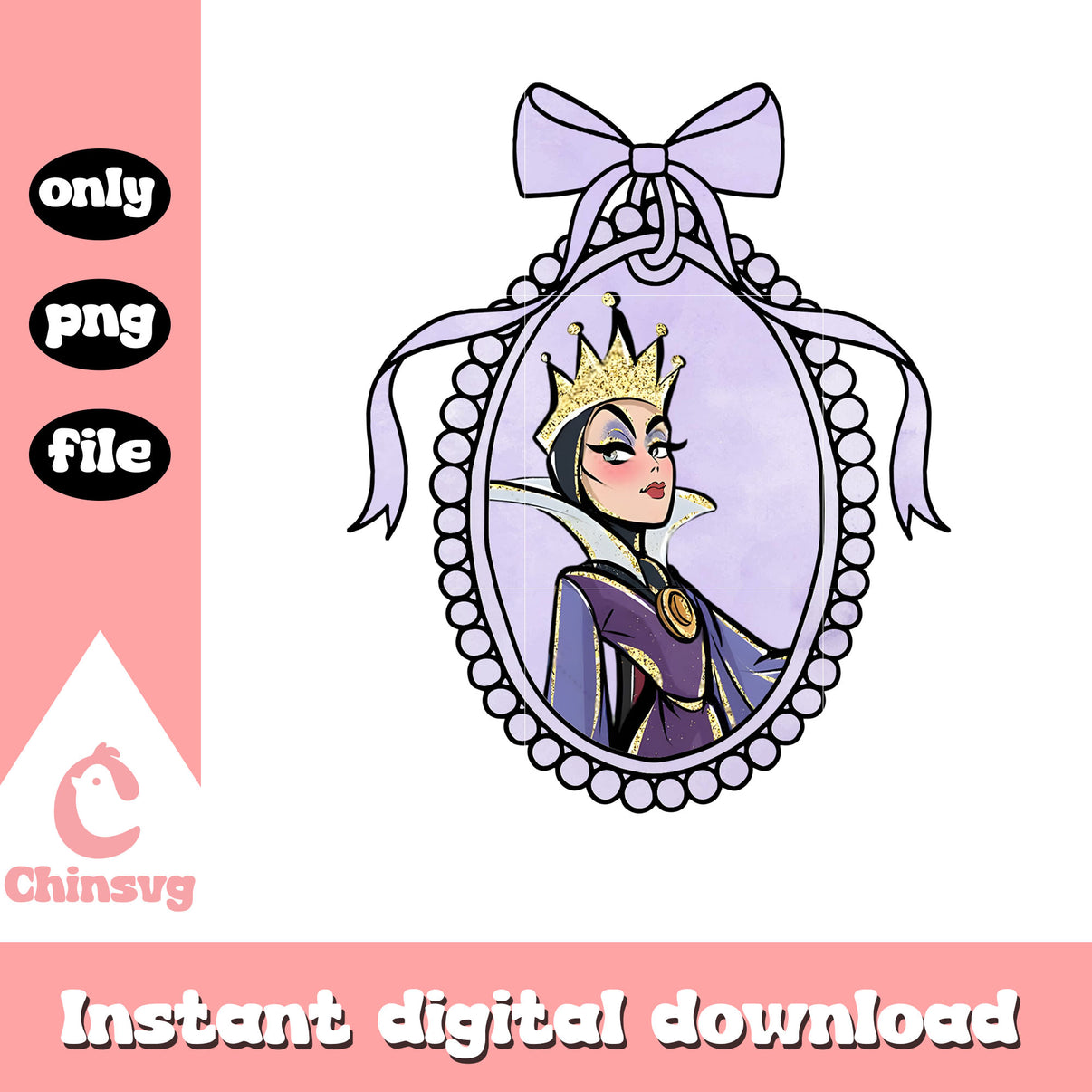 Evil Queen character mirror png, disney characters png, cartoon png ...