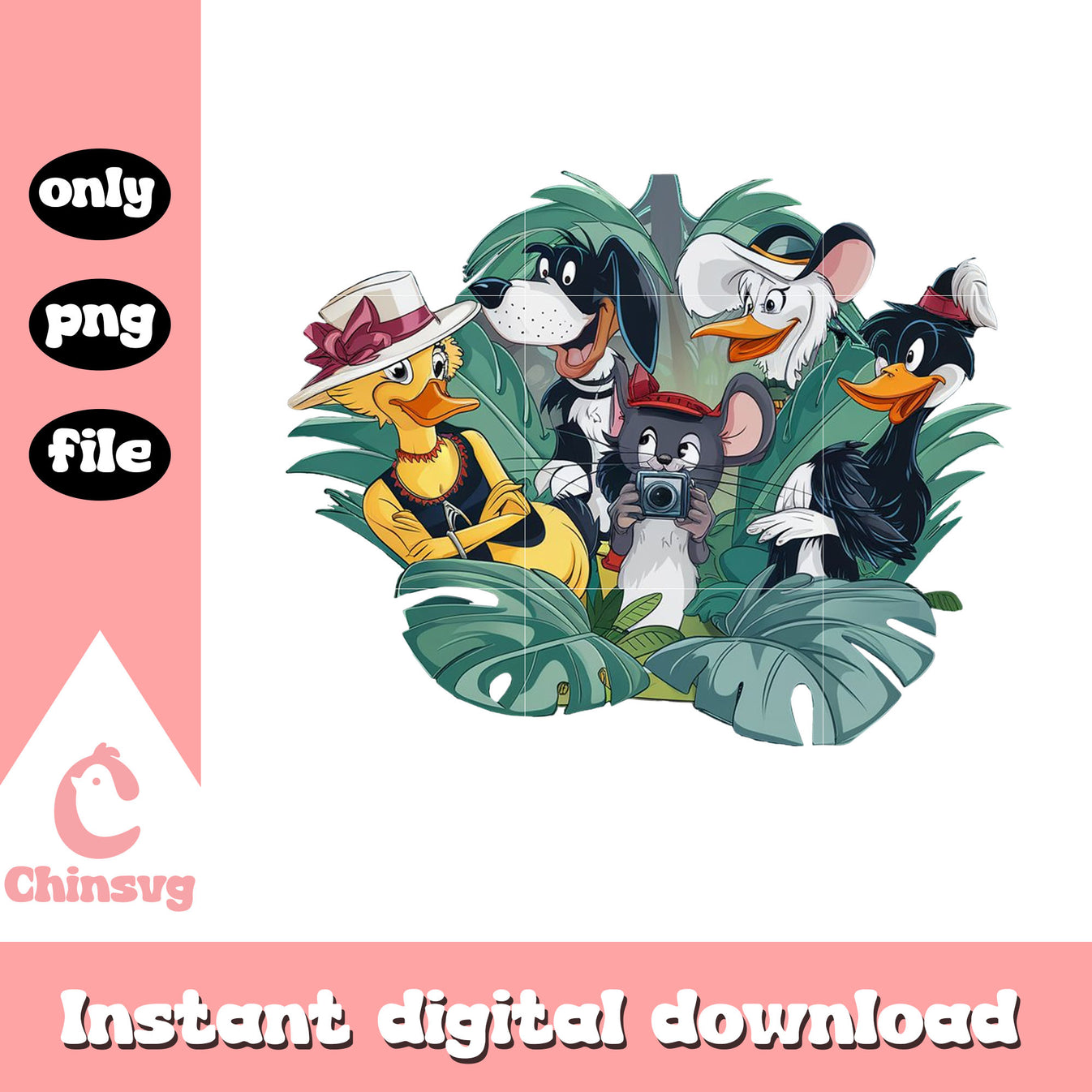 Explore the best duck characters png, cartoon characters png – Chinsvg