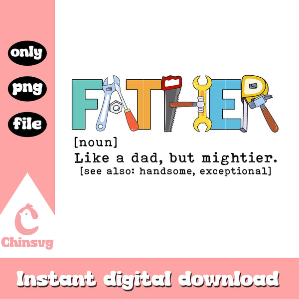 Father tools logo design png, father's day 2025 png – Chinsvg