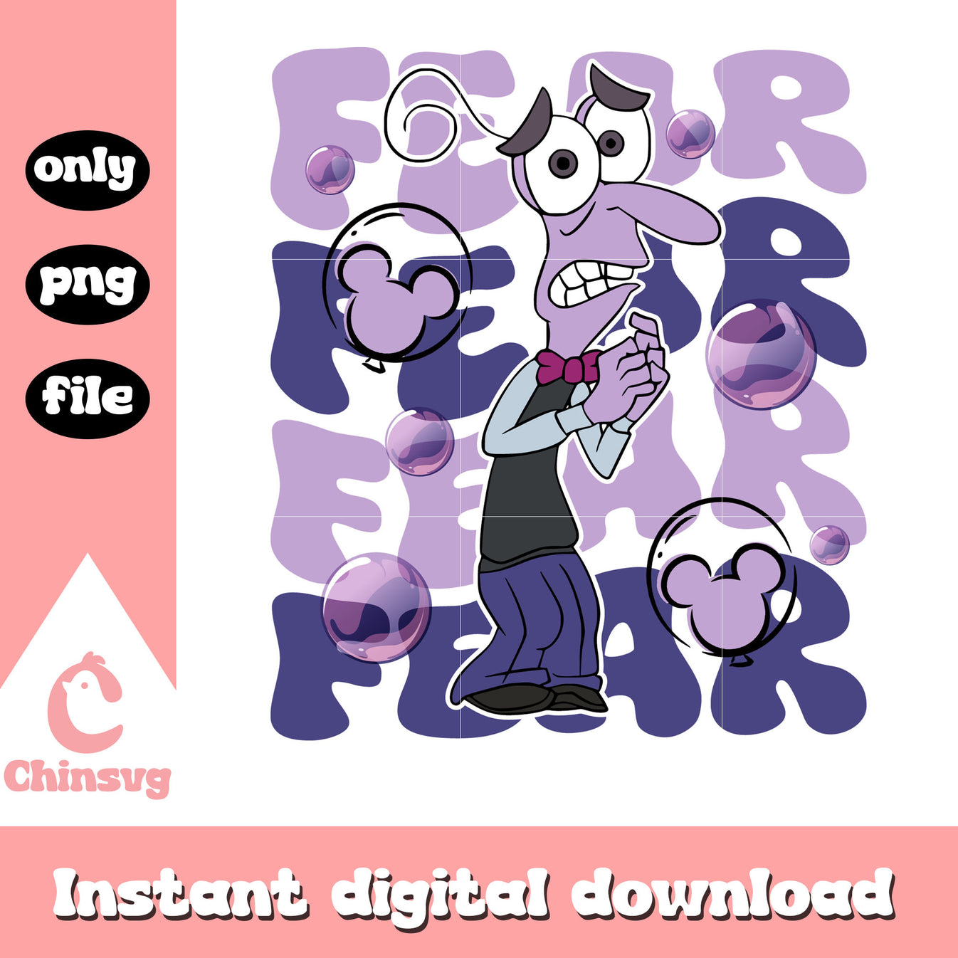 Fear character from inside out png, fear from inside out png – Chinsvg
