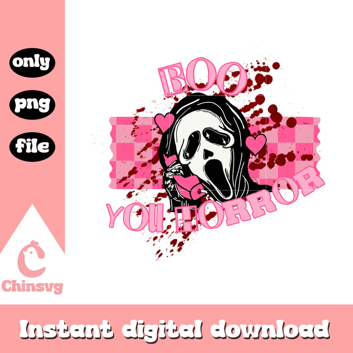 Ghostface boo you horror calling phone png, ghostface mean girl png ...
