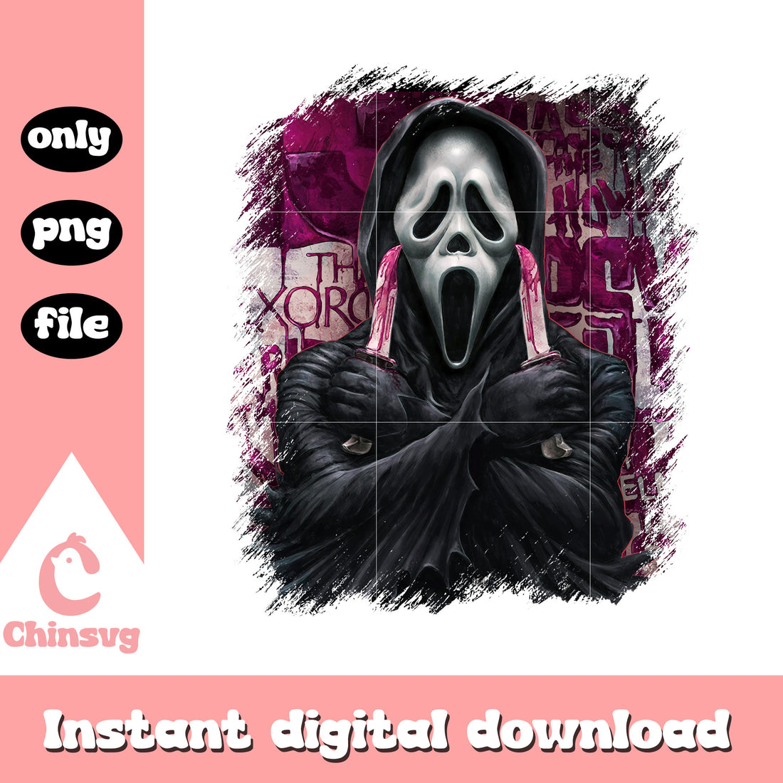 Ghostface horror movie design png, ghostface horror png – Chinsvg