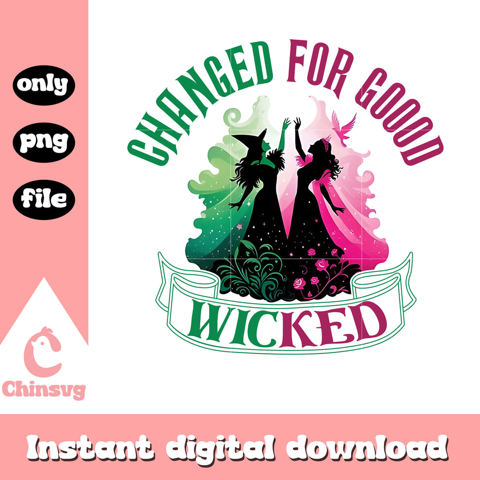 Glinda elphaba changed for good wicked png, wicked logo png – Chinsvg