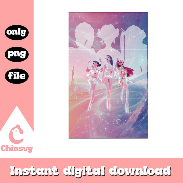 Golden huntrix band mv design png, golden song png – Chinsvg