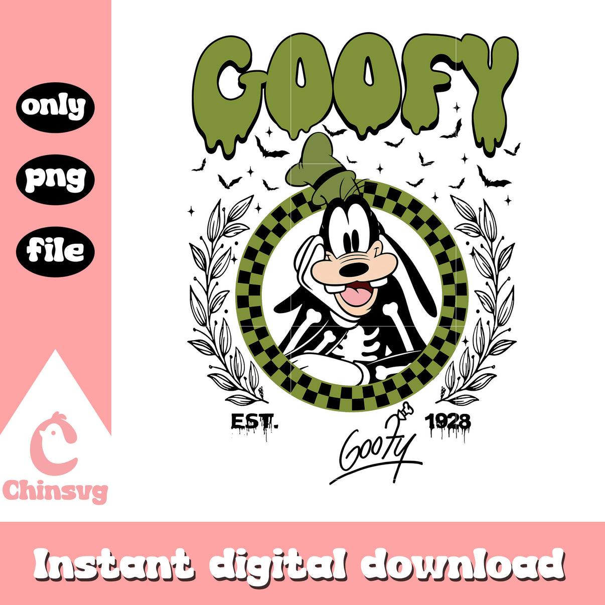 Goofy character cosplay skeleton png, disney character png, halloween ...