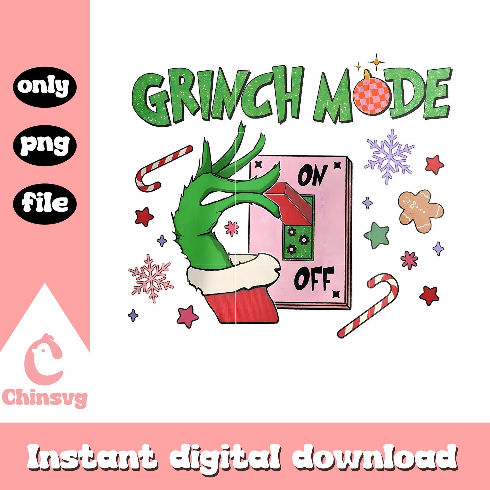 Grinch mode on christmas png, grinch mode png, grinch hands png – Chinsvg