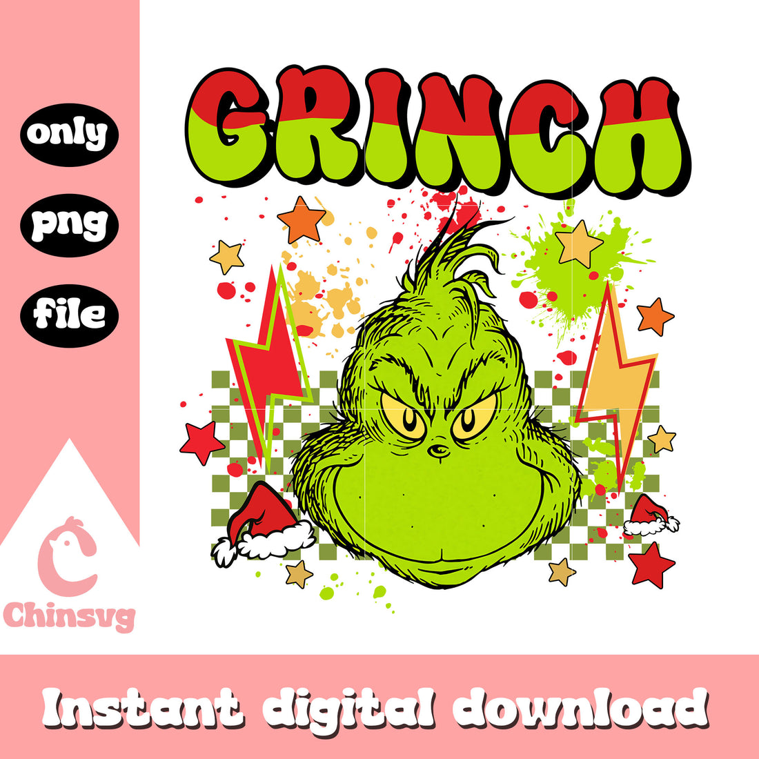 Grinch smiling face png, Grinch smiling png, Grinchmas stole png – Chinsvg