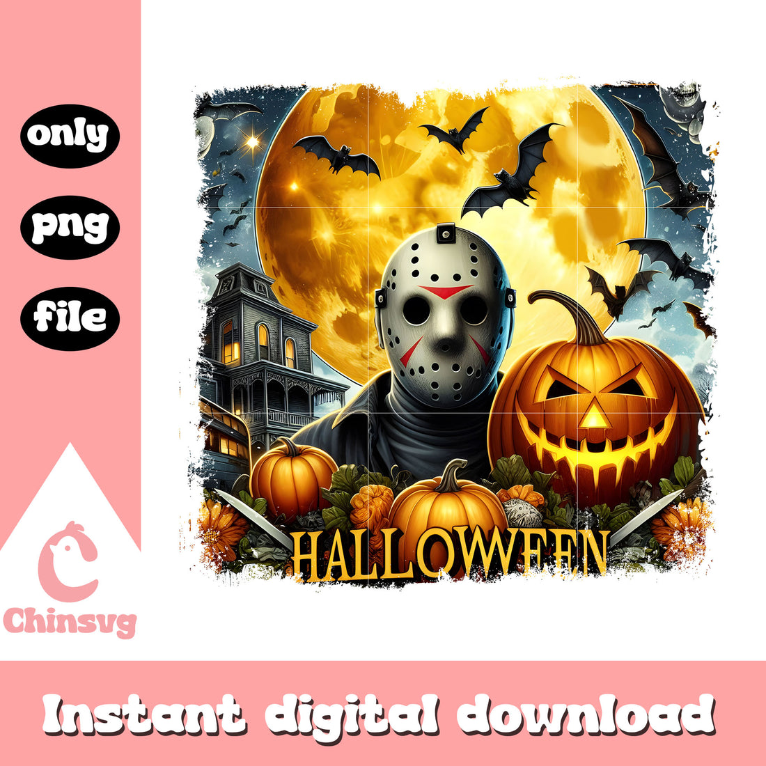 Halloween jason voorhees design png, halloween jason voorhees png – Chinsvg