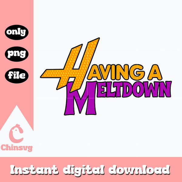 Having a meltdown logo design png, meltdown png, trending png – Chinsvg