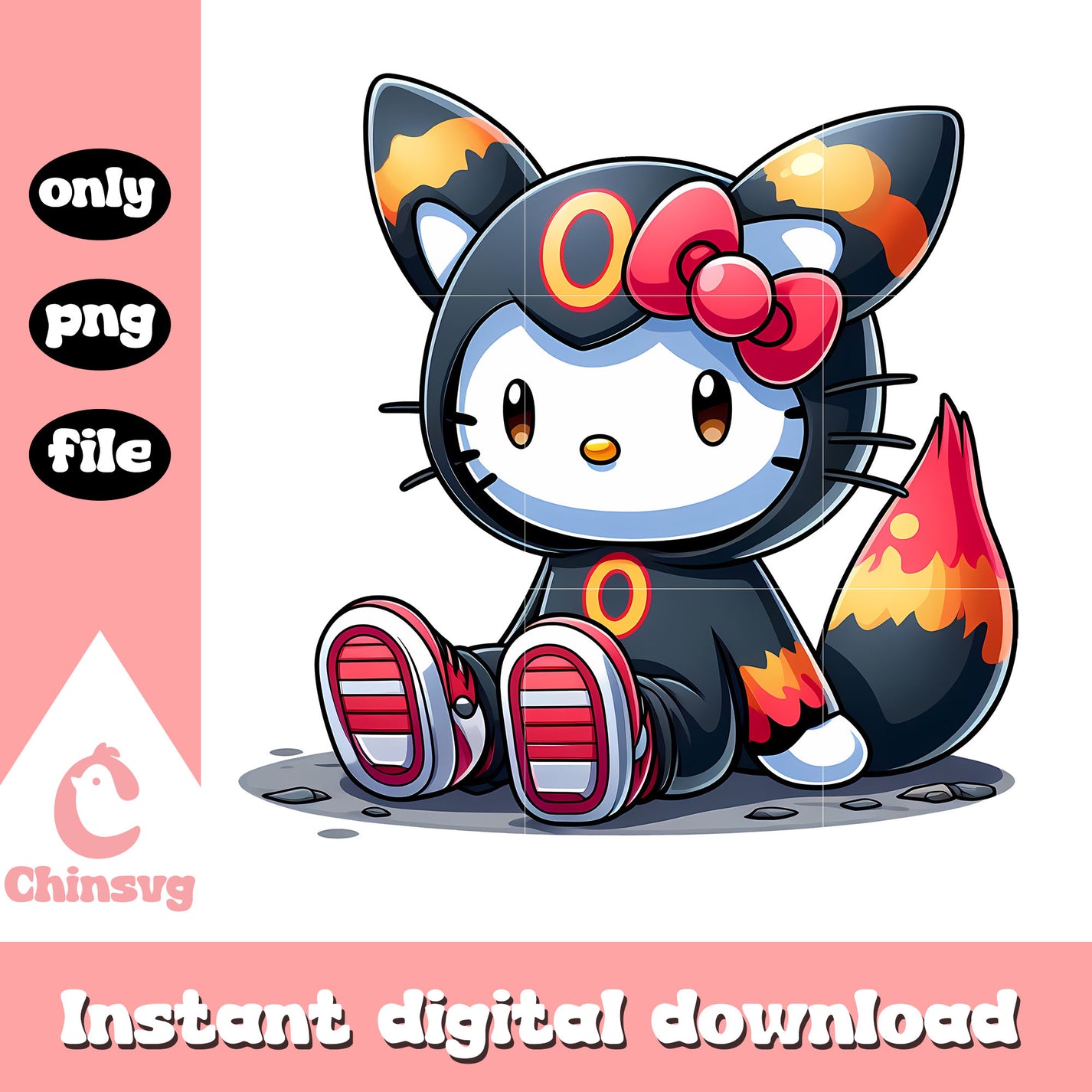 Hello Kitty Quirkat costume png, pokemon characters png – Chinsvg