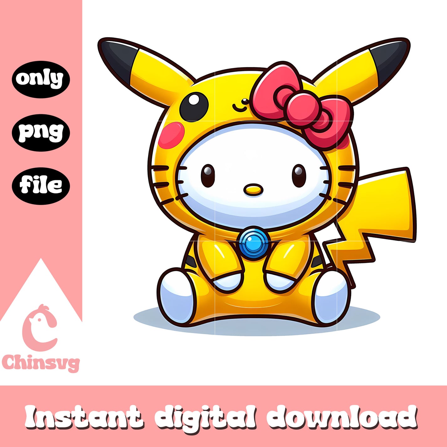 Hello Kitty pikachu design png, pokemon characters png – Chinsvg