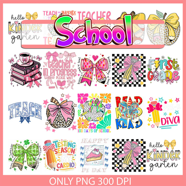 Hello kindergarten bundle png, first grade png, kindergarten png – Chinsvg
