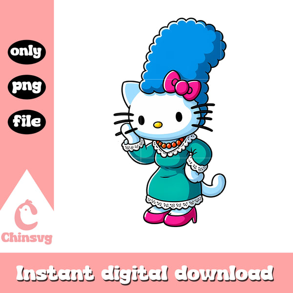 Hello kitty Marge Simpson png, kitty cat png, the simpson png – Chinsvg