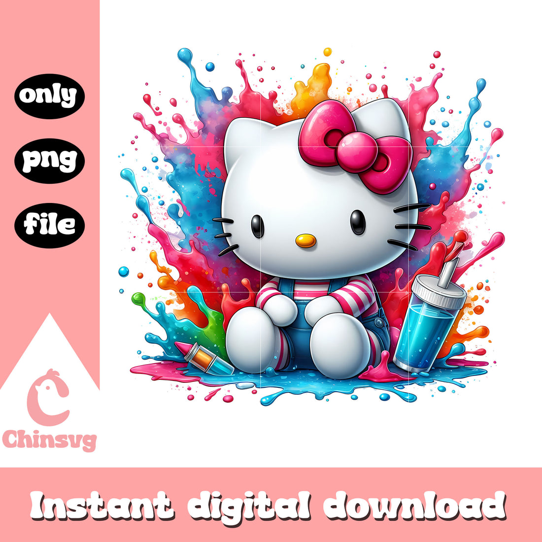 Hello kitty splash art design png, hello kitty png, cartoon png – Chinsvg
