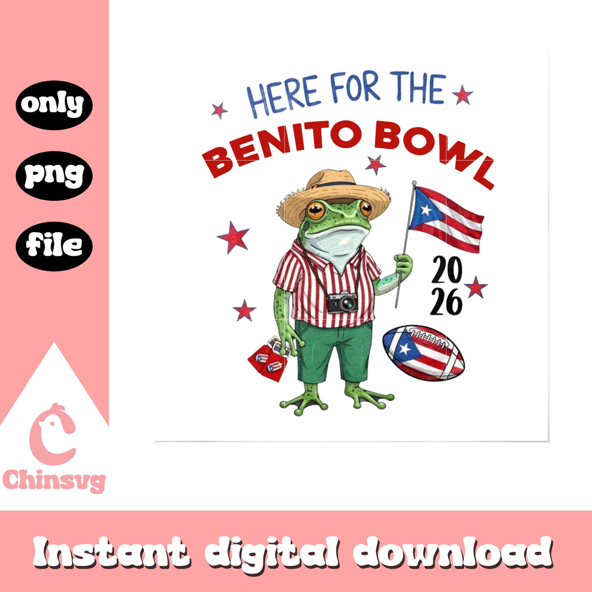 Here for the benito bowl frog png, super bowl 2026 png – Chinsvg