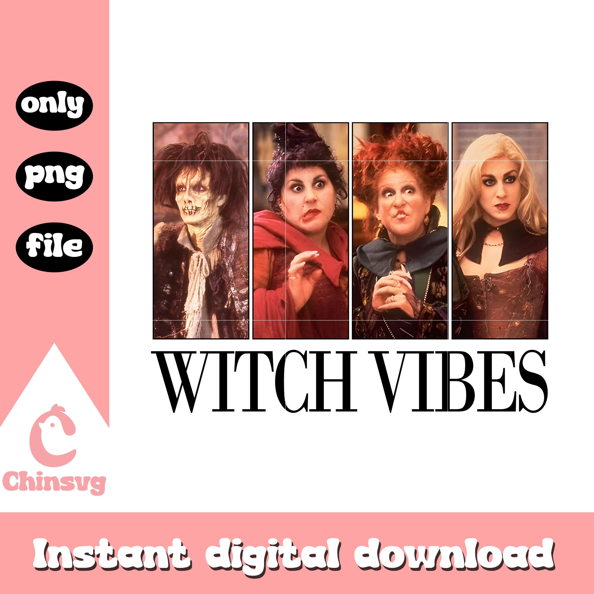 Hocus pocus characters witch vibes png, collage picture png – Chinsvg
