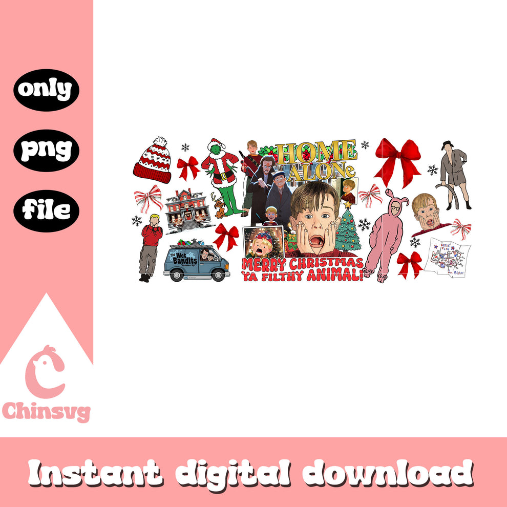 Home alone grinch characters design png, home alone movie png – Chinsvg