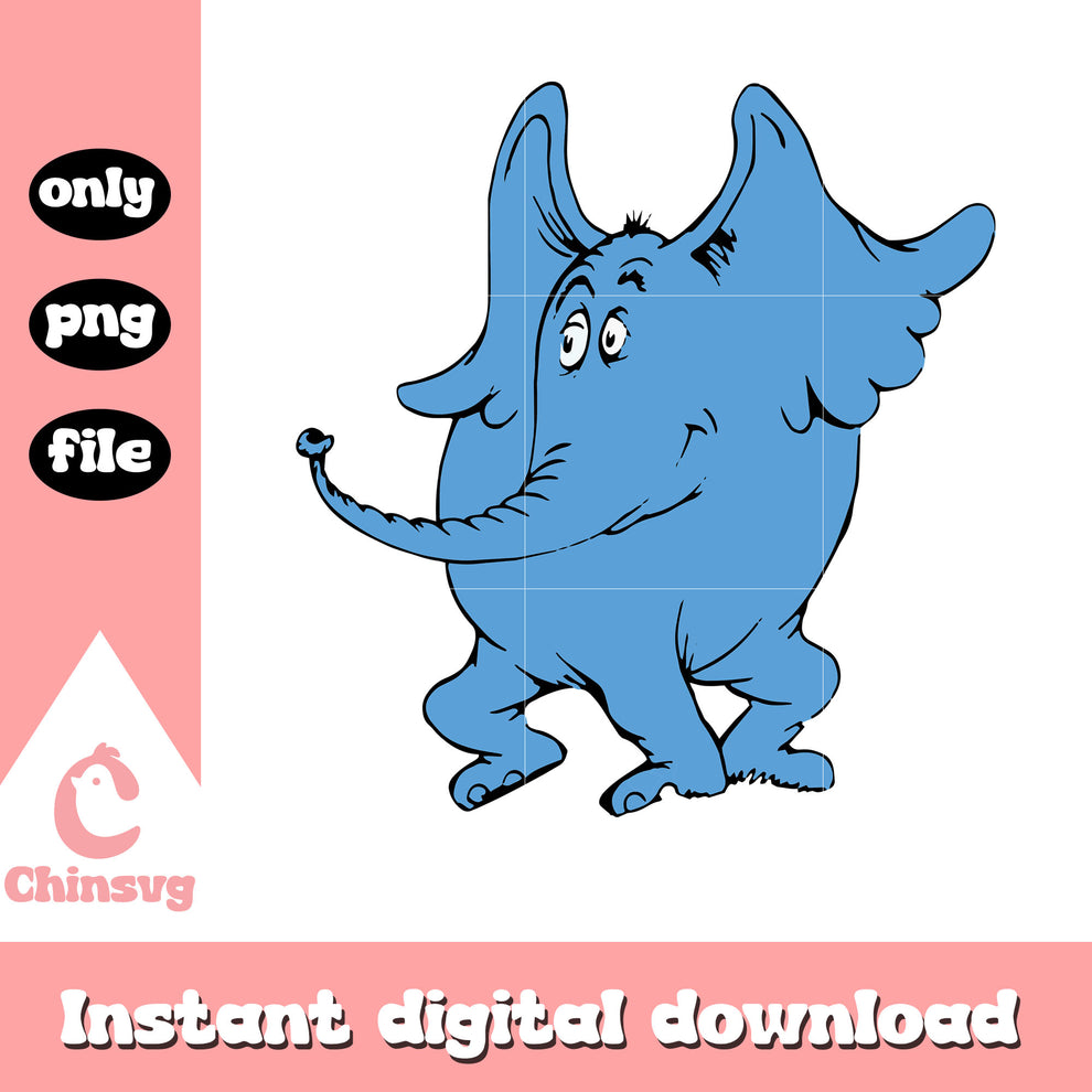 Horton character png, dr seuss horton png, cartoon character png – Chinsvg