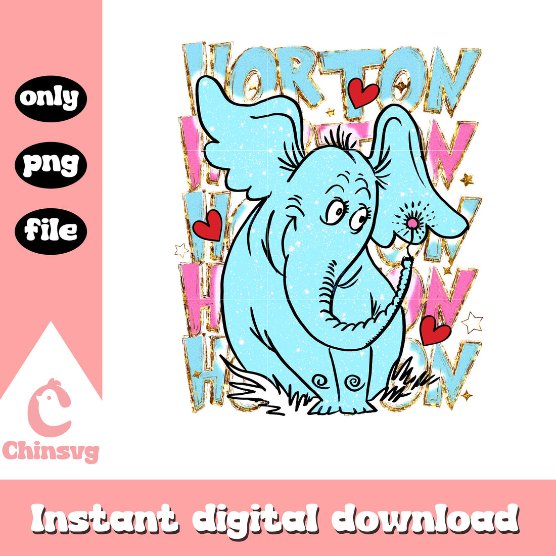 Horton heart shape png, dr seuss horton png, cartoon png – Chinsvg