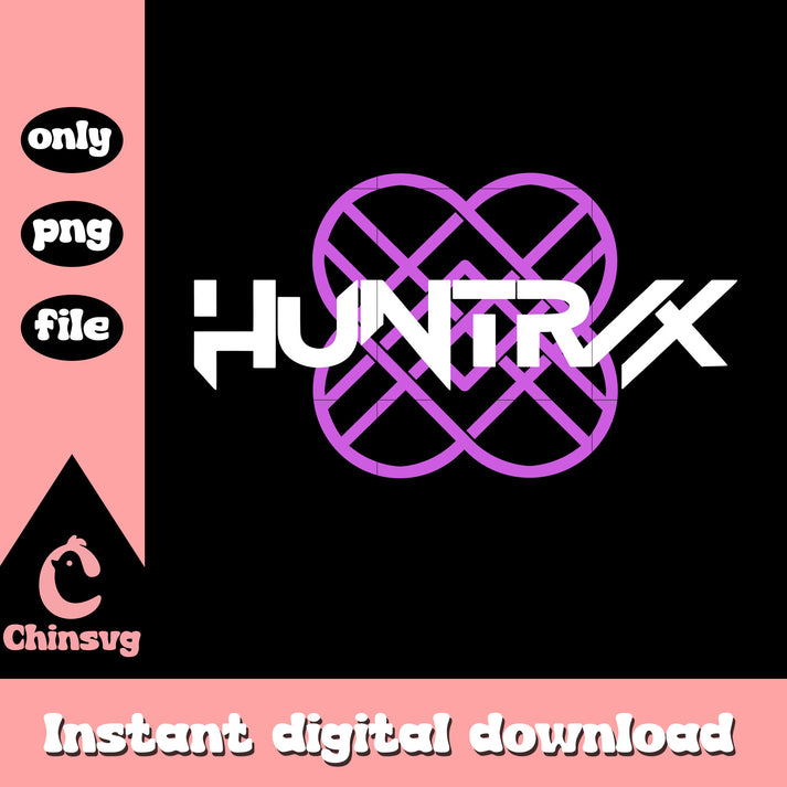 Huntrix band kpop hunter logo design png, kpop huntrix png – Chinsvg