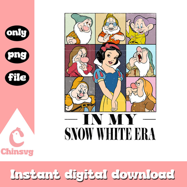 In my snow white era characters clipart png, snow white character png ...