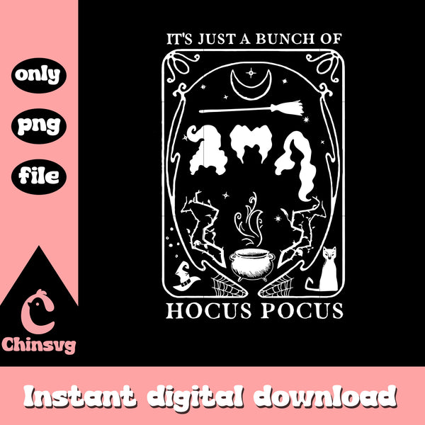 It's just a bunch of hocus pocus black white card png, hocus pocus png ...