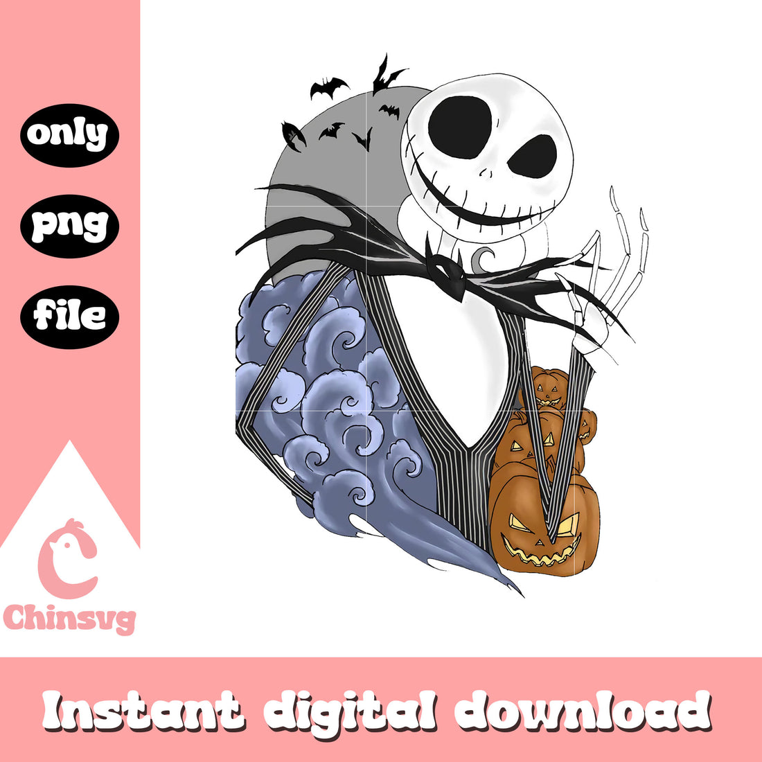 Jack skellington portrait okay hand sign png, jack nightmare png – Chinsvg