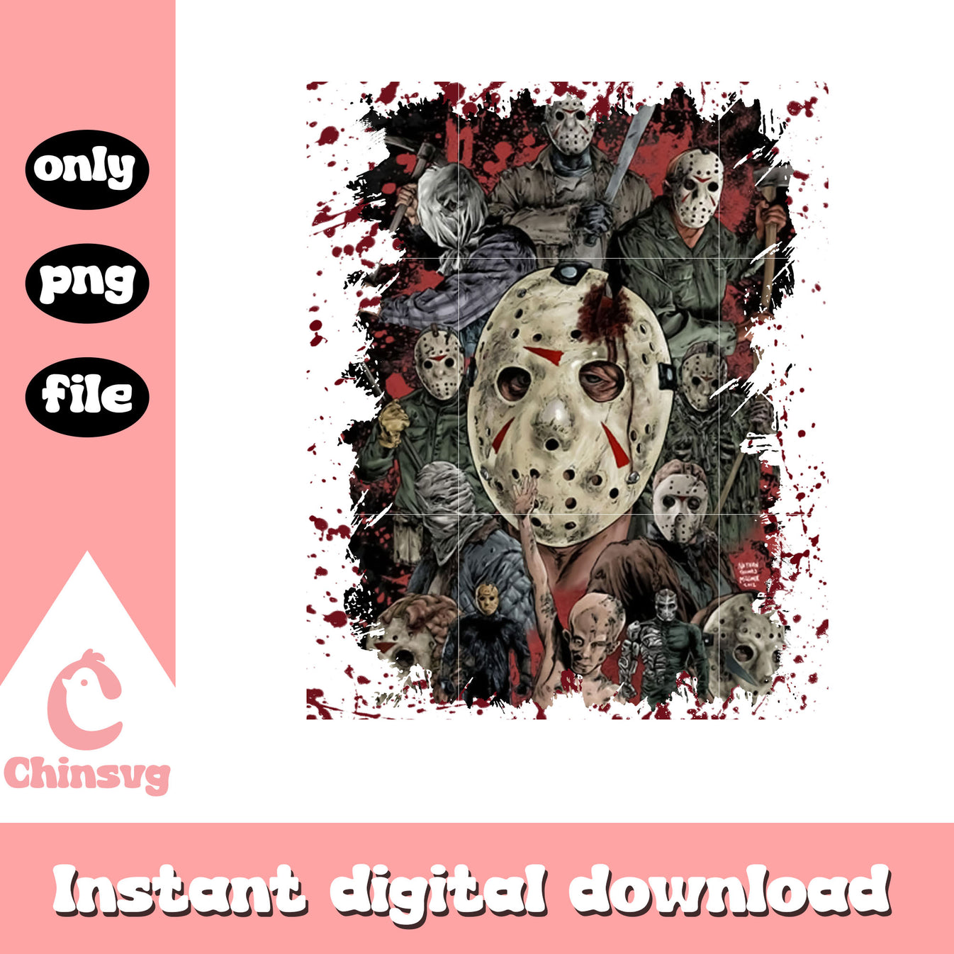 Jason Voorhees horror characters png, best horror movies png – Chinsvg