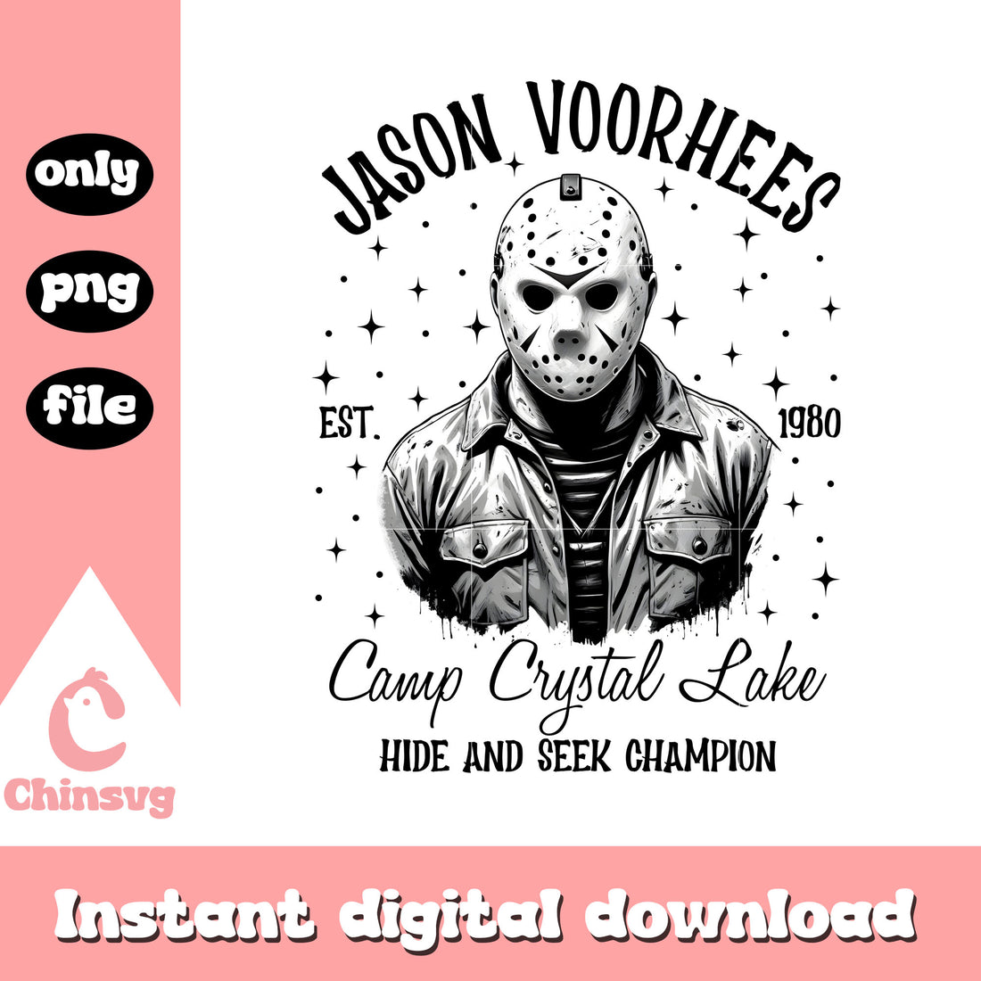 Jason voorhees est 1980 camp crystal lake png, jason voorhees png – Chinsvg