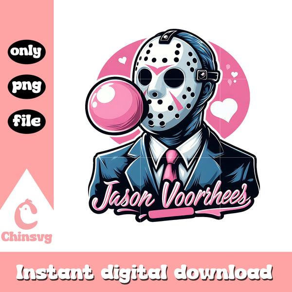 Jason voorhees valentine day png, Jason voorhees pink heart png – Chinsvg