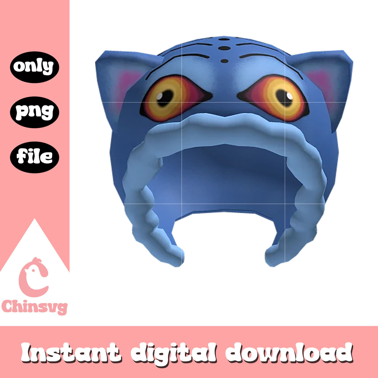 Kpop demon hunters derpy hat design png, derpy character png – Chinsvg