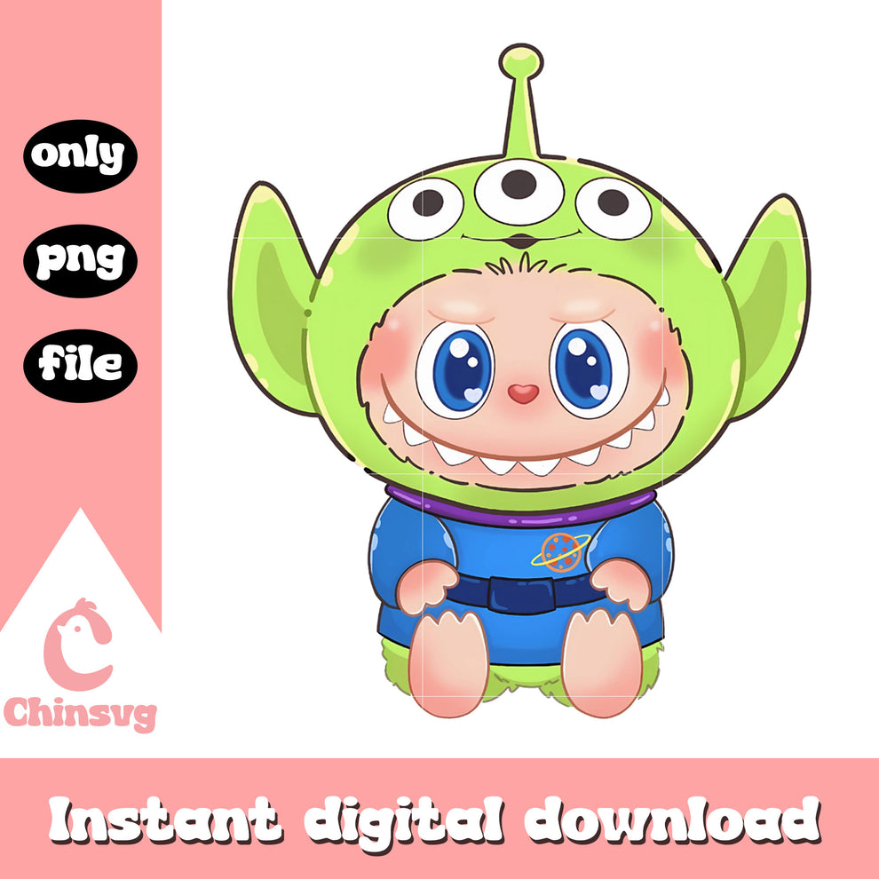 Labubu alien costume design png, labubu monster png, alien png – Chinsvg