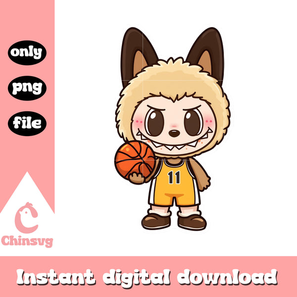 Labubu basketball player doll clothes png, basketball player png – Chinsvg