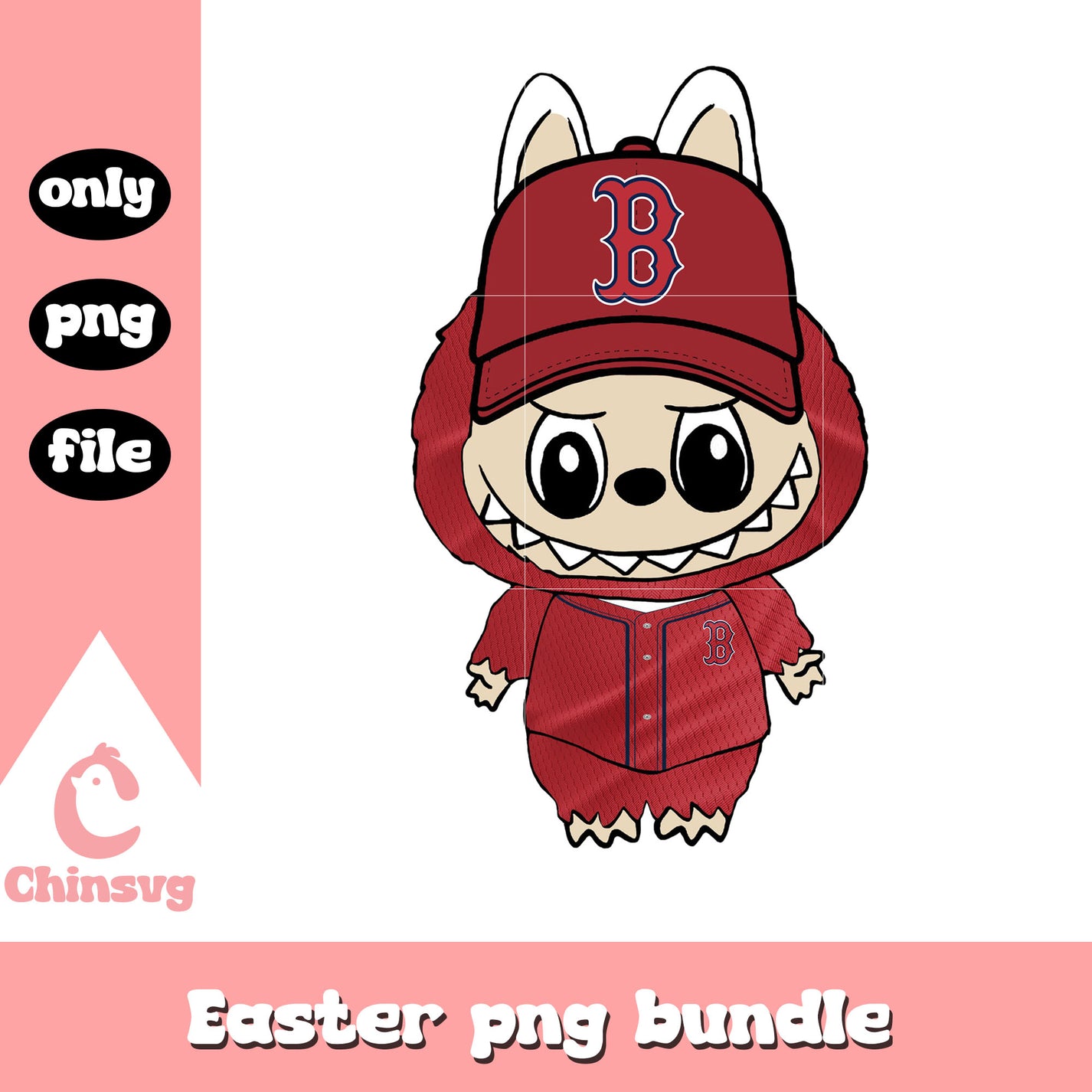 Labubu boston red sox doll clothes png, boston red sox png – Chinsvg