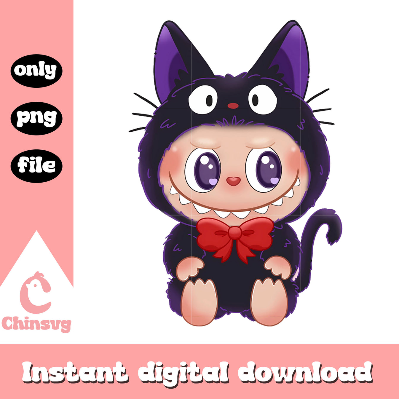Labubu chococat costume design png, chococat png, labubu png – Chinsvg
