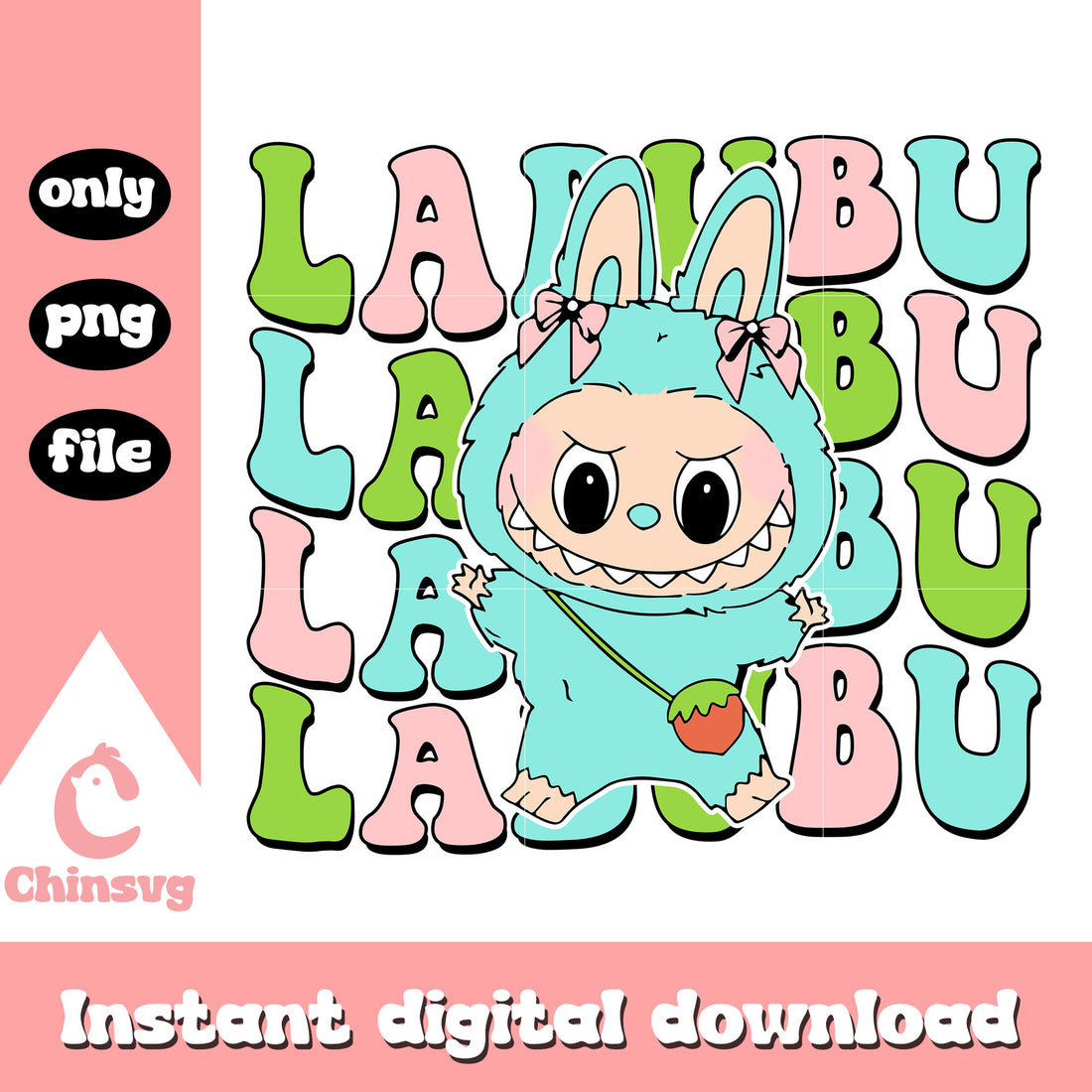 Labubu fluffy monster clothes popmart design png, popmart labubu png ...