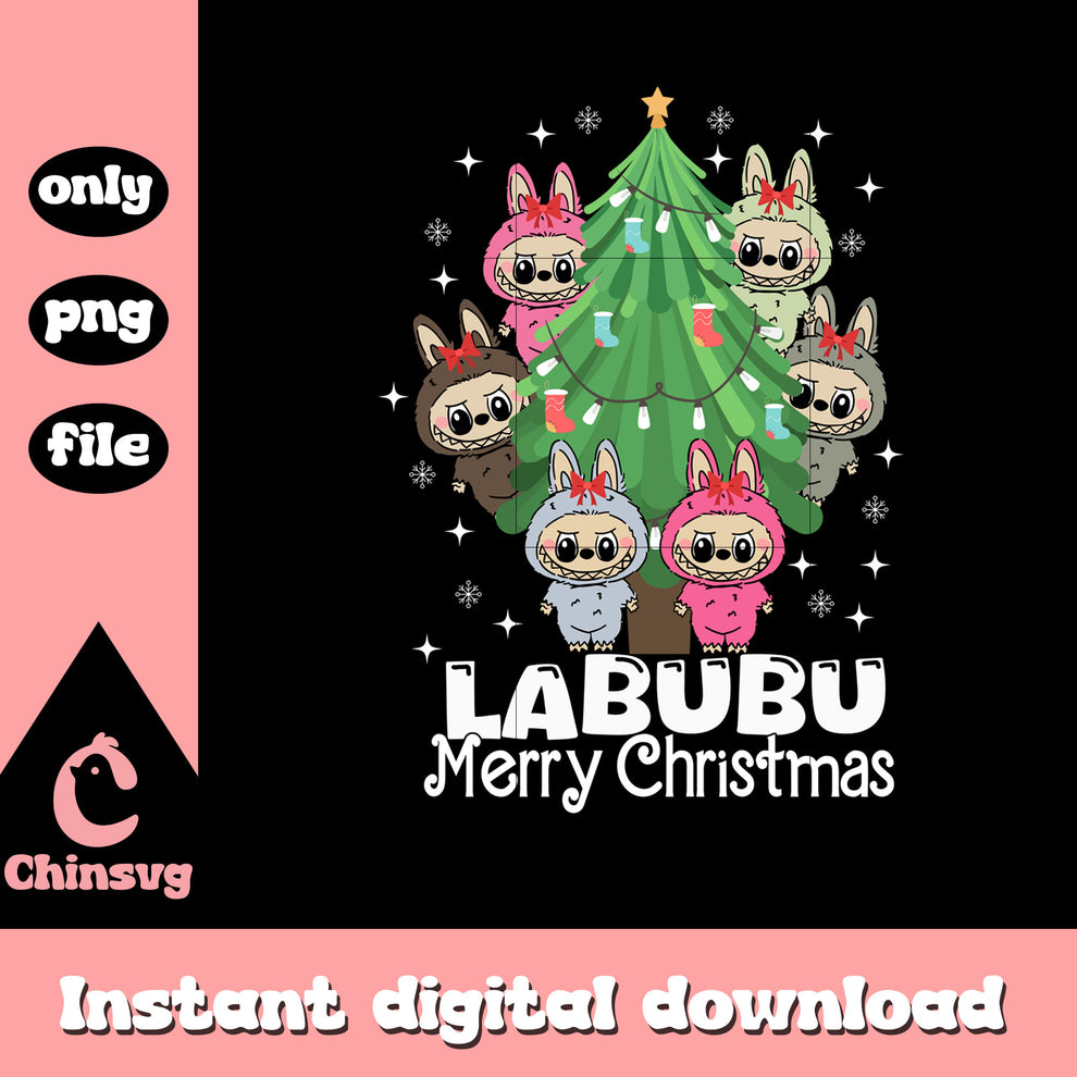 Labubu merry christmas design png, labubu drawing png png – Chinsvg