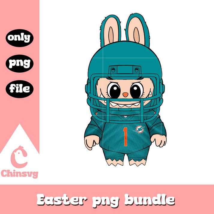 Labubu miami dolphins doll clothes png, miami dolphins png – Chinsvg
