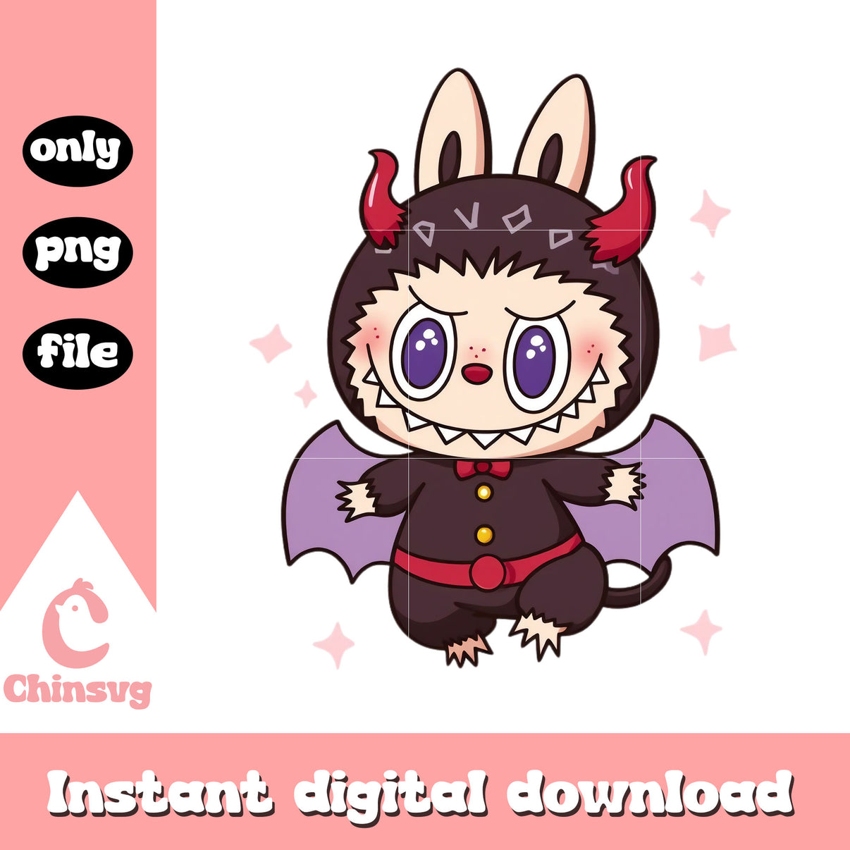 Labubu vampire clothes cosplay png, vampire movie png – Chinsvg