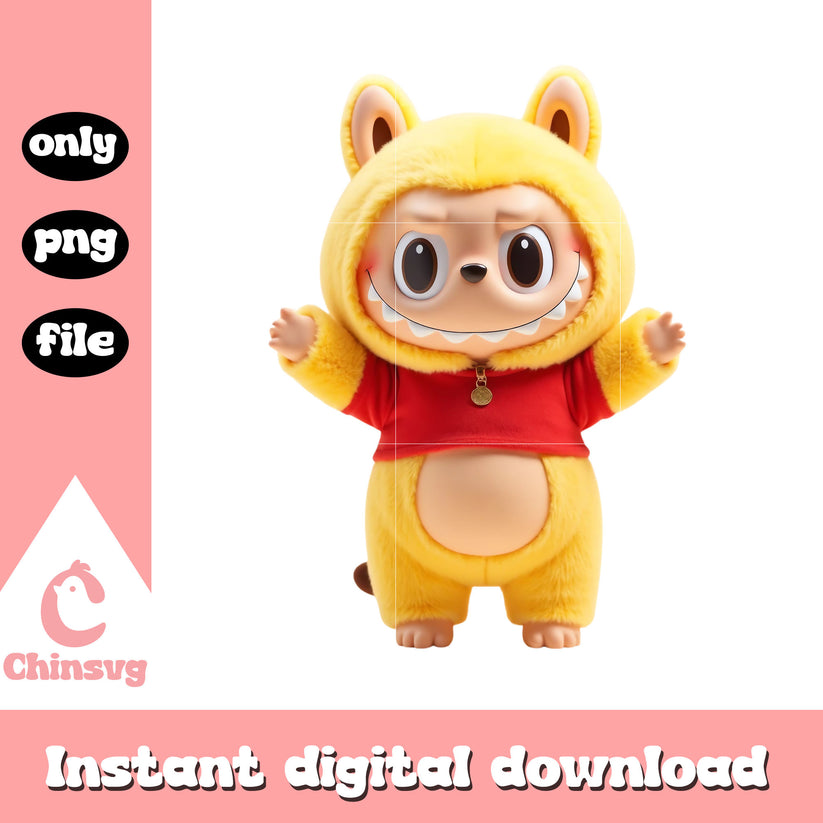 Labubu winnie the pooh doll clothes png, winnie disney png – Chinsvg