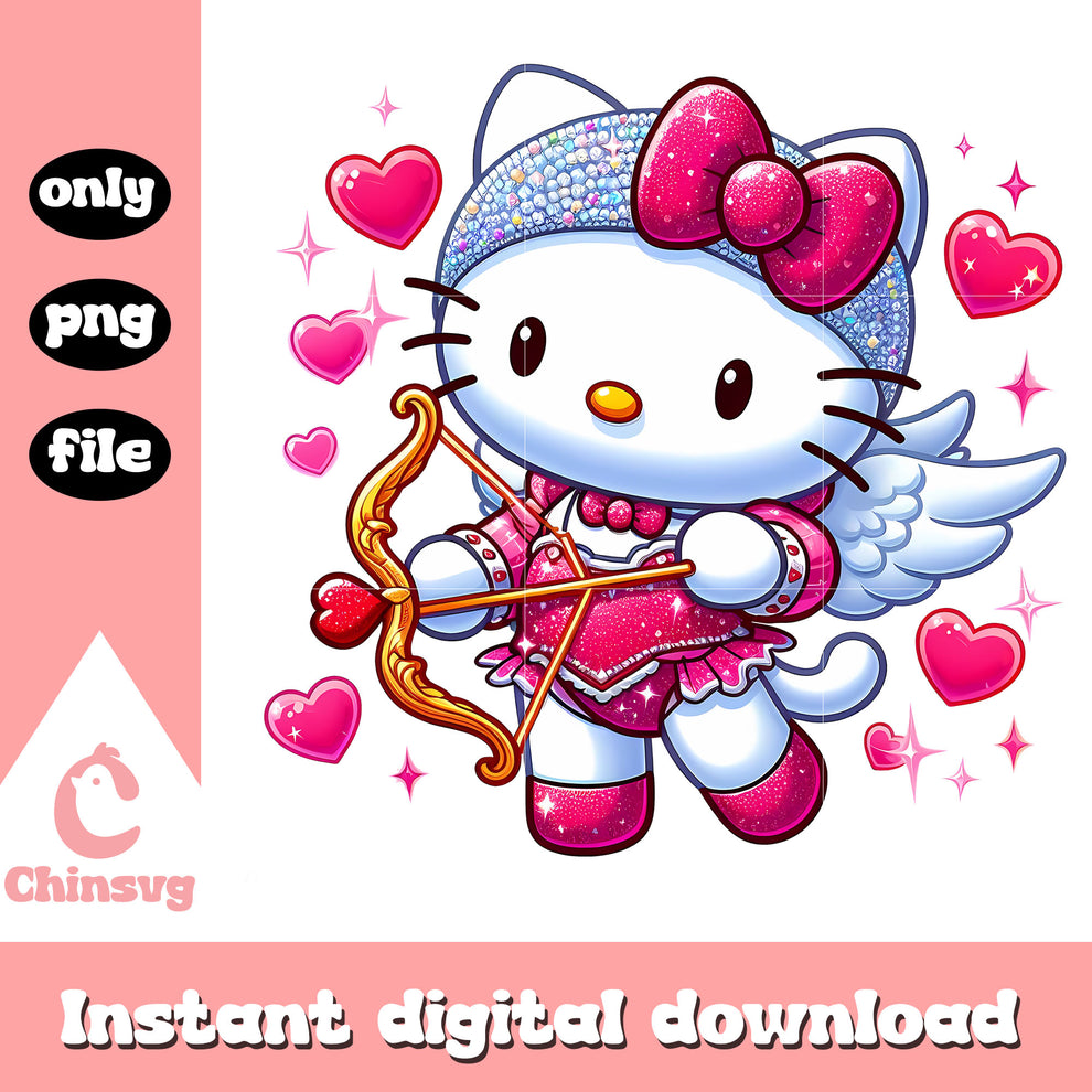 Lady hello kitty cosplay god of love png, cupid png, hello kitty png ...