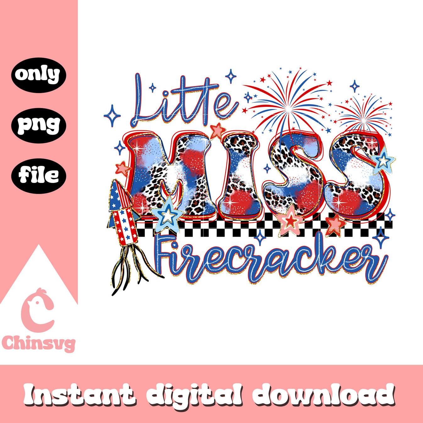 Little miss firecracker png, Little miss america day png – Chinsvg