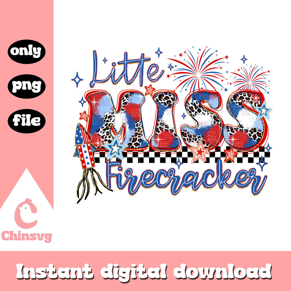 Little miss firecracker png, Little miss america day png – Chinsvg