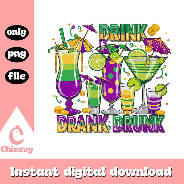 Mardi gras drink custom png, mardi gras spring break png – Chinsvg