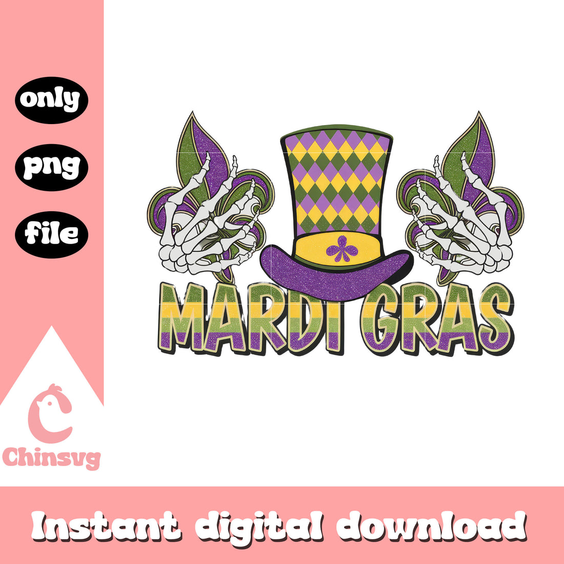 Mardi gras skeleton hand png, mardi gras in louisiana png – Chinsvg