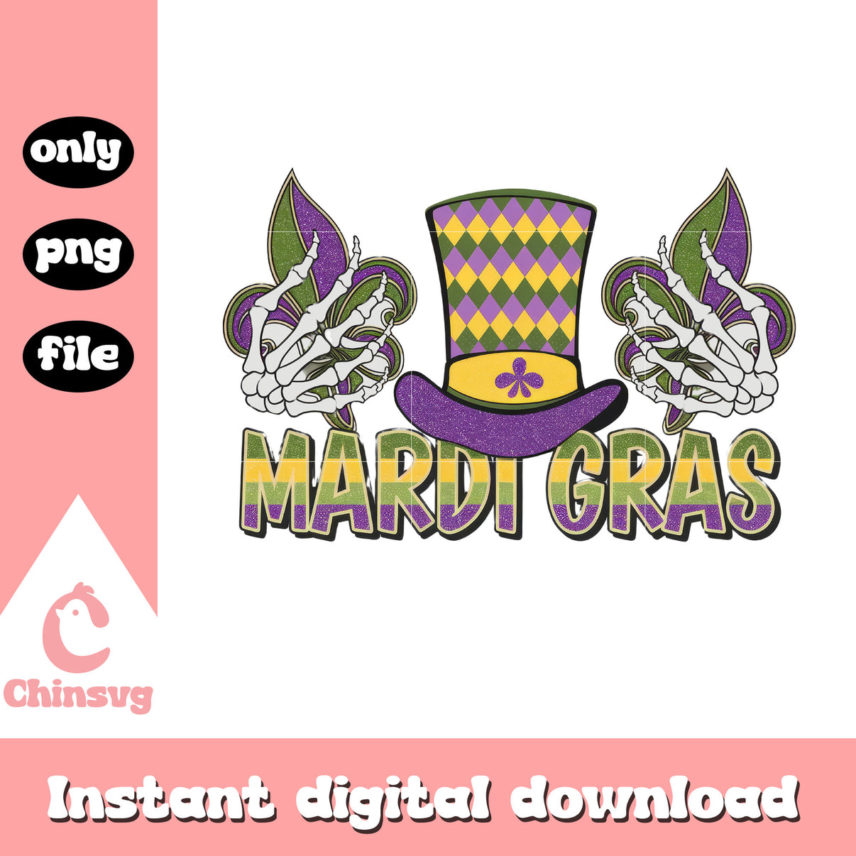 Mardi gras skeleton hand png, mardi gras in louisiana png – Chinsvg