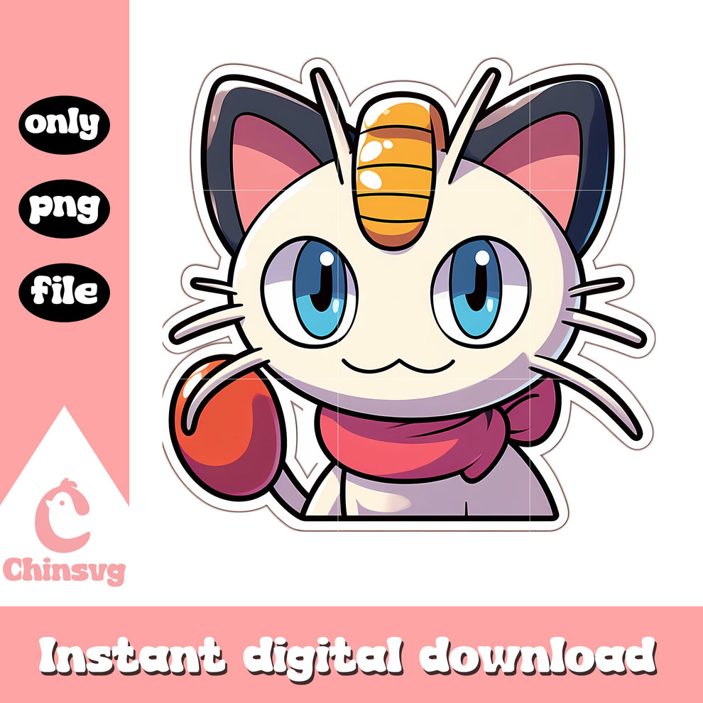 Meowth cute clipping png, Meowth png, Meowth pokemon png – Chinsvg
