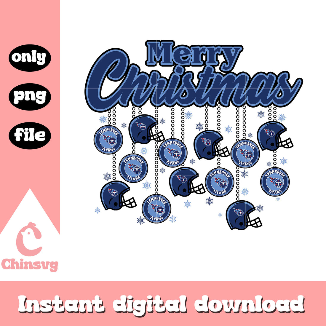 Merry christmas with tennessee titans png, tennessee titans nfl png ...